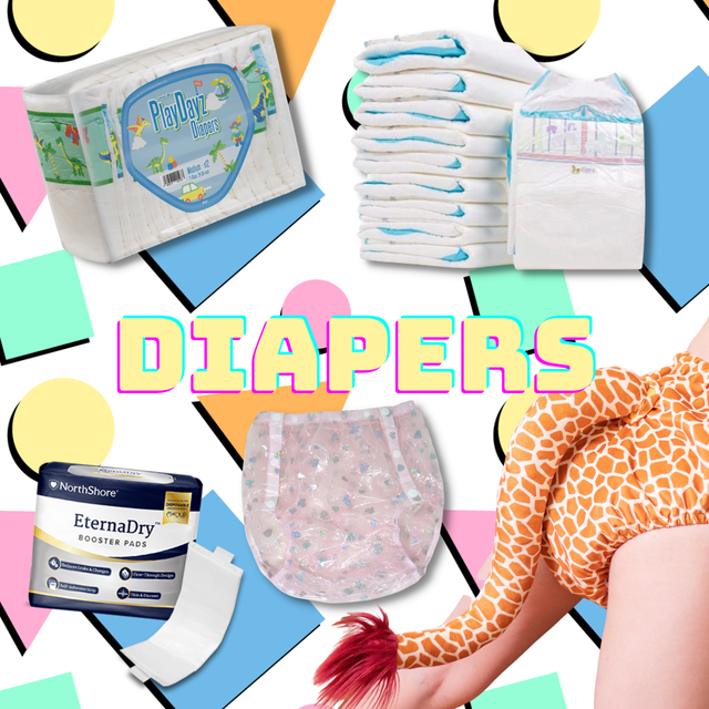 All your favorite ABDL Diapers at Abdlr | ABdlr